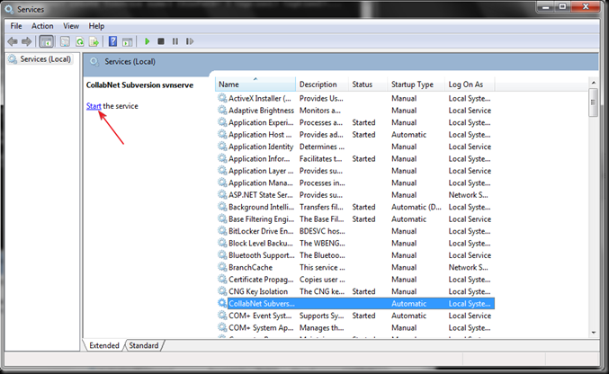 Not Your Average Developer Setting Up A Hosted Svn Server Using Tortoise Svn And Collabnet 3517
